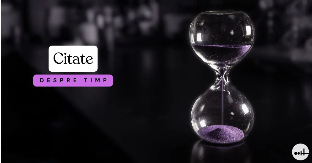 Citate despre timp - Synopy